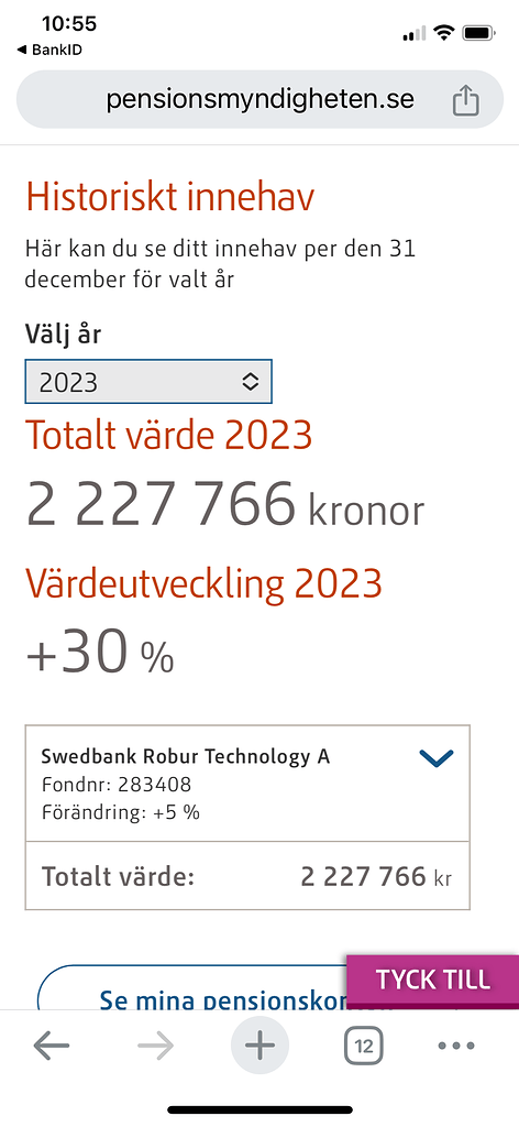 PPM- 2023 Summering! - Pension - RikaTillsammans Forumet