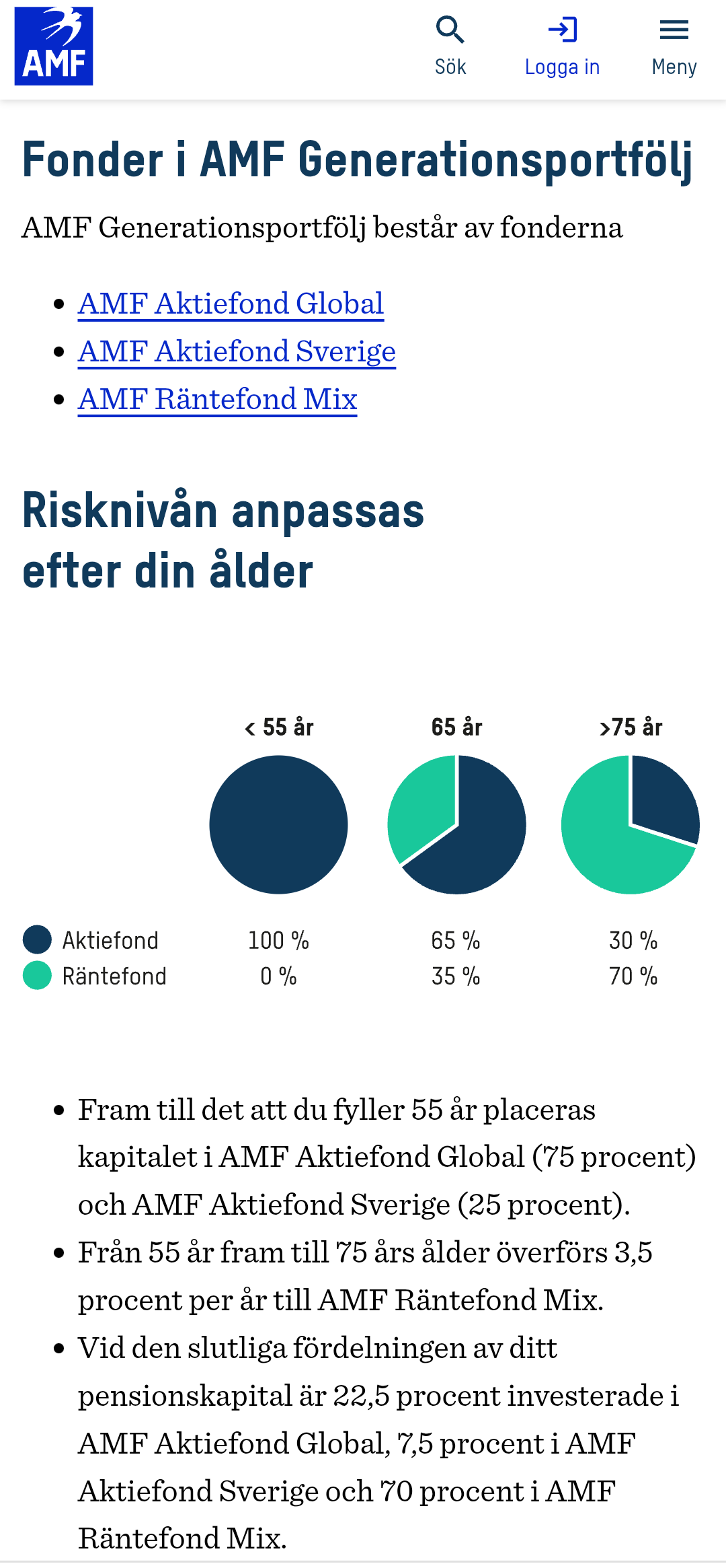 AMF tjänstepension - Pension - RikaTillsammans Forumet