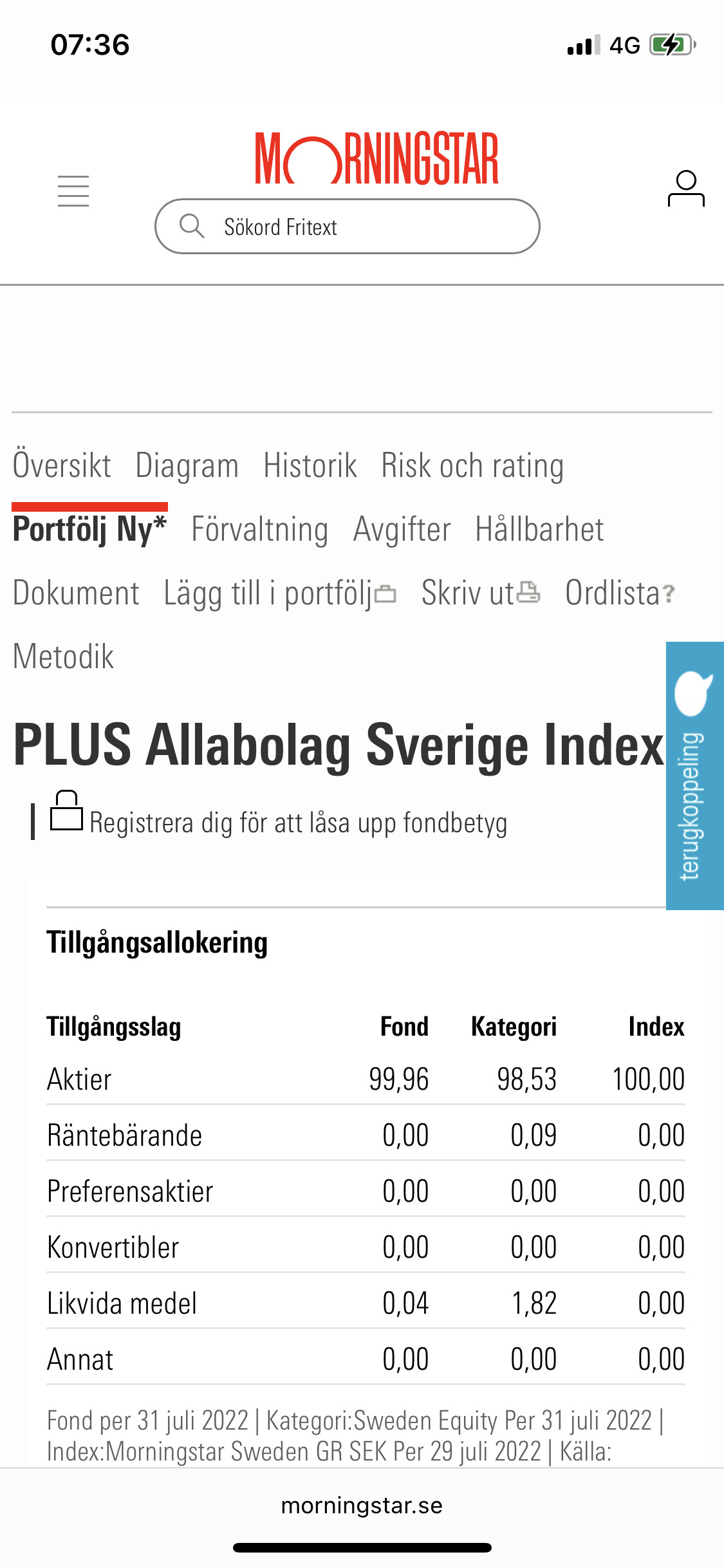 PLUS Allabolag Sverige eller SEB Hållbar Sverige Indexnära? - Sida 2 ...