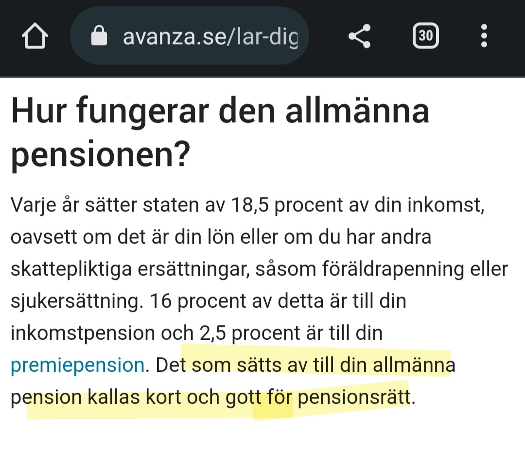 ITP2 höjs med 10,84% vid årsskiftet - Pension - RikaTillsammans Forumet