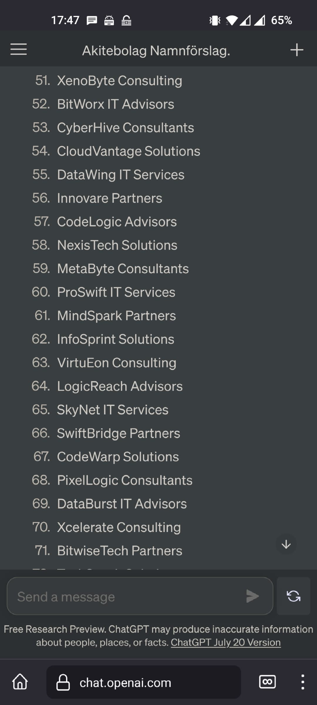 Starta eget konsultbolag, vad ska man kalla det? - Företagande ...