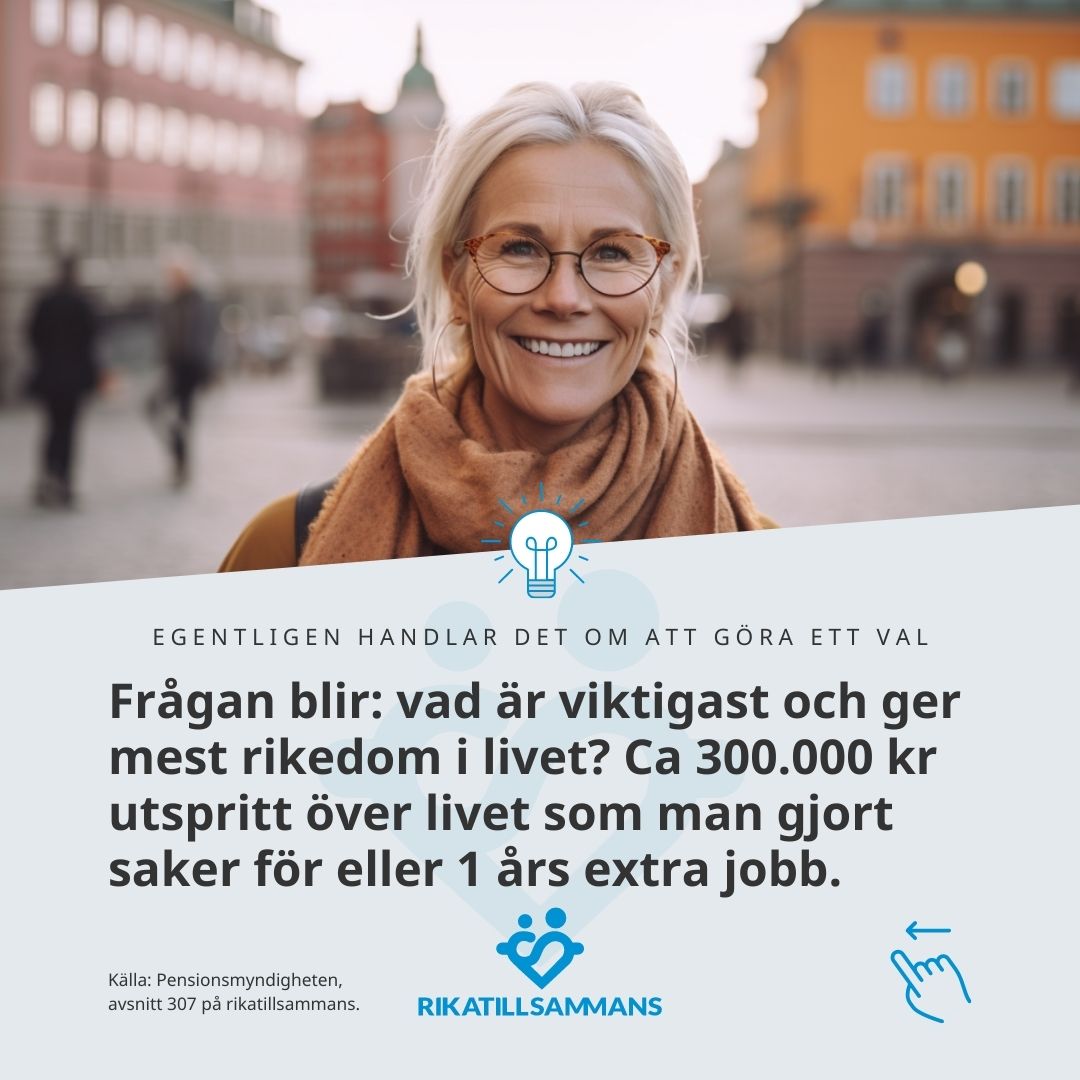 Tänk om det är lite dumt att ha ett privat pensionssparande? - Pension - RikaTillsammans Forumet