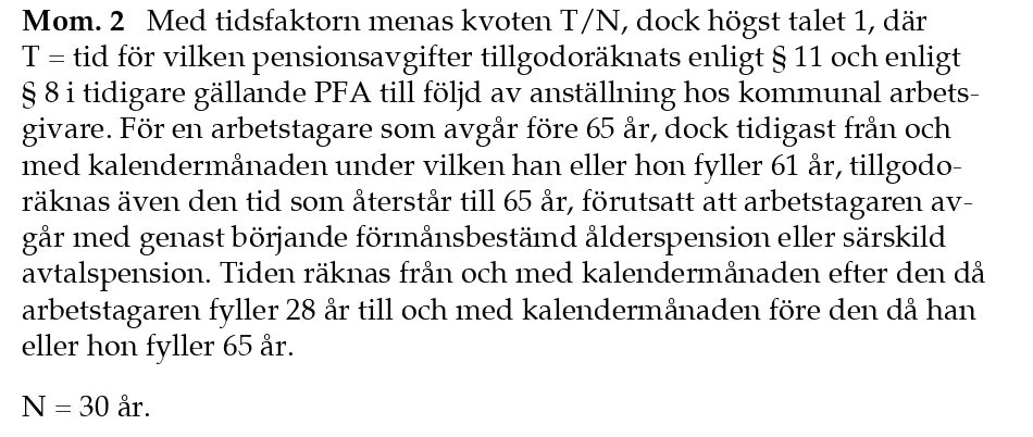 Förmånsbestämd pension? | Vad händer om man slutar jobba tidigare än pensionsåldern? - Pension ...