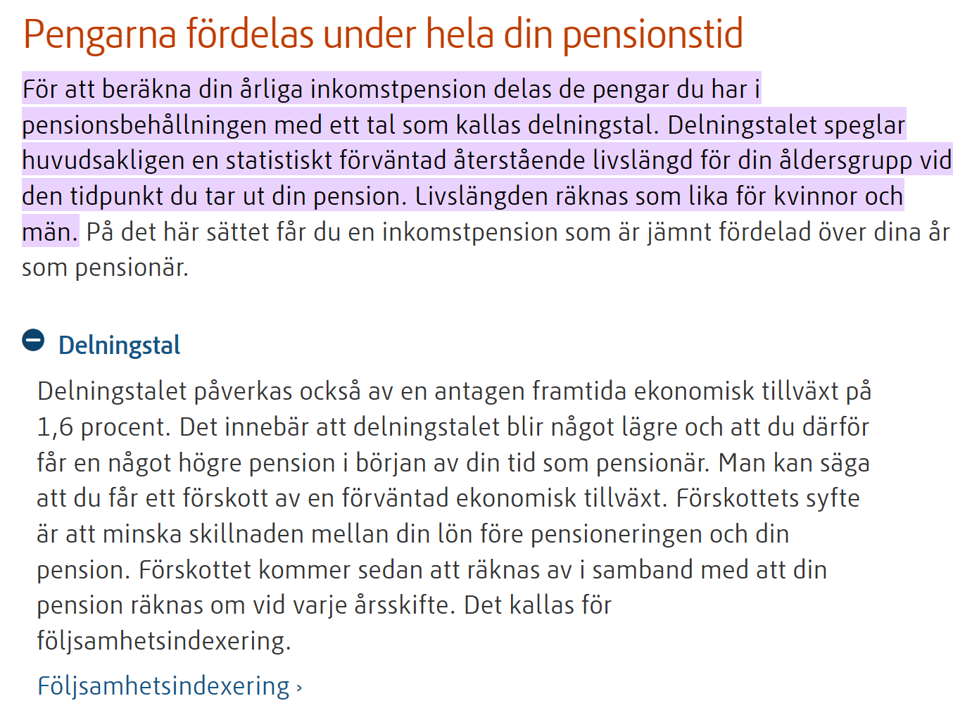 Premiepension och inkomstpension per ålder för snittsvensken | Jämför dig själv - Sida 3 ...